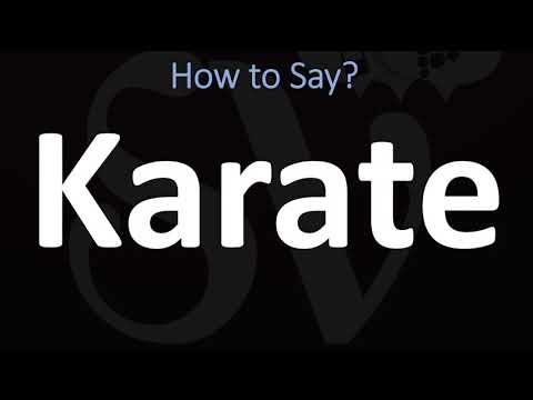 How to Pronounce Karate? (CORRECTLY)