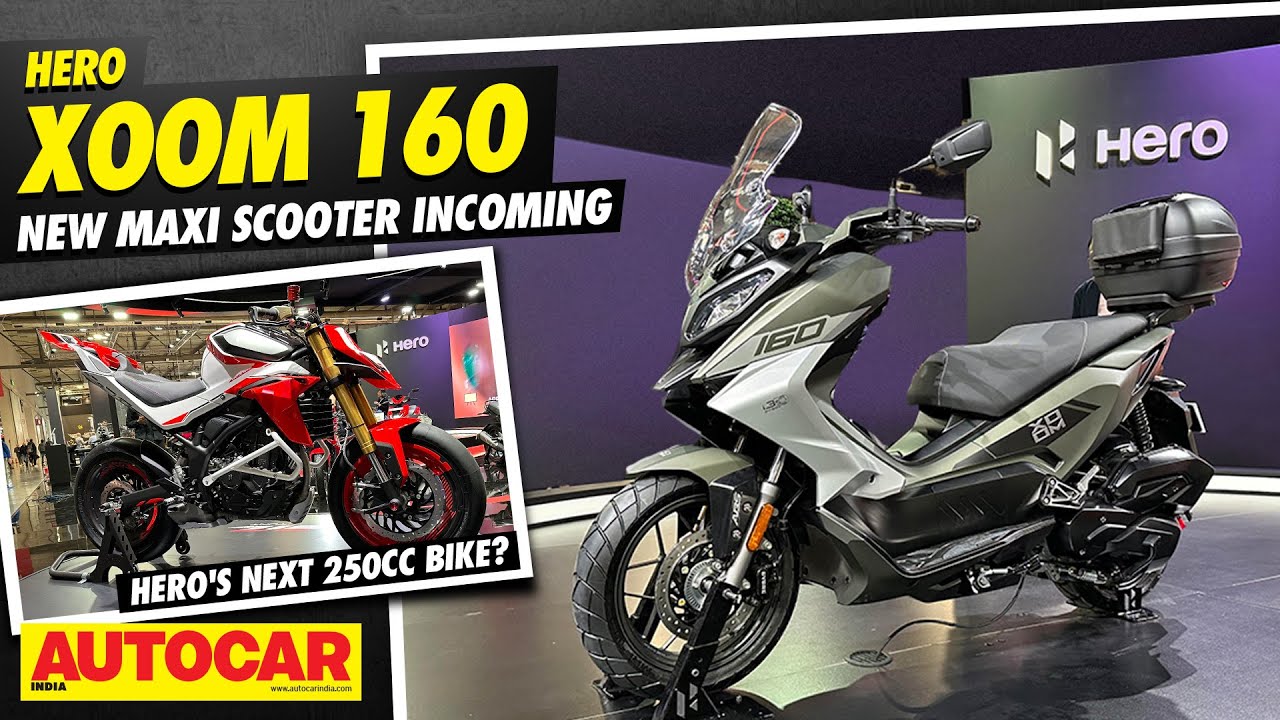 Revolutionizing Rides: Hero XOOM 160 Scooter Steals the Show at ...