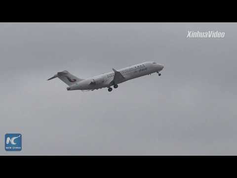 China-made regional jetliner ARJ21 delivered to Genghis Khan Airlines