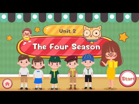 The Four Seasons general vocabulary…: English ESL video lessons