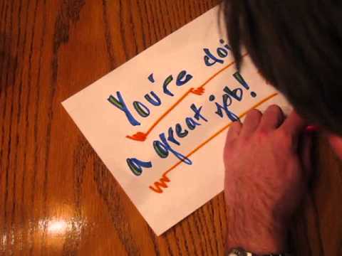 Encouraging Message - Great Job