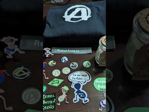 Rebel Ants Merch!!! #nftpodcast #procreateart #nftartists #merchandise #merch #cartoons #art
