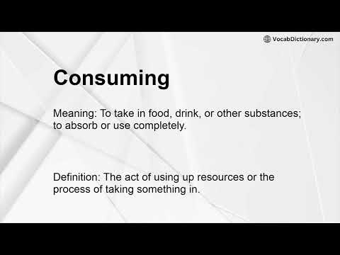 Consuming Meaning