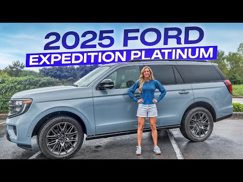 2025 Ford Expedition First Drive & Real Mom Car Tour | Moving Console, Split Tailgate & More