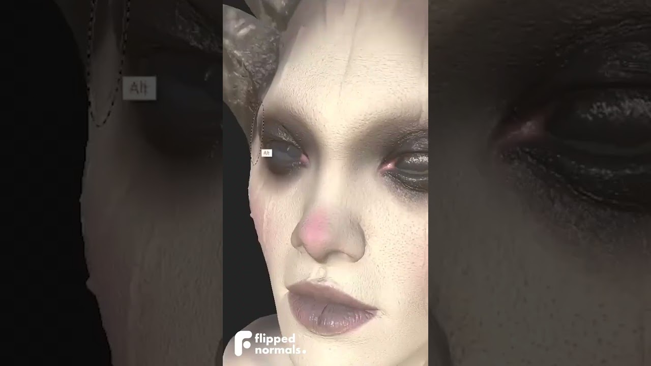 Character Face Texturing in Substance Painter