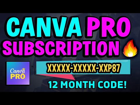 How to get Canva Pro for Free ✅ (12 Months Code) No Cracks❌ No Credit Card❌
