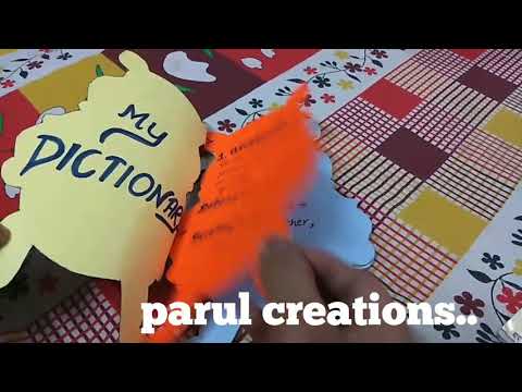 Handmade Dictionary...includes meaning,antonyms nd synonyms...contact for order 9896069232