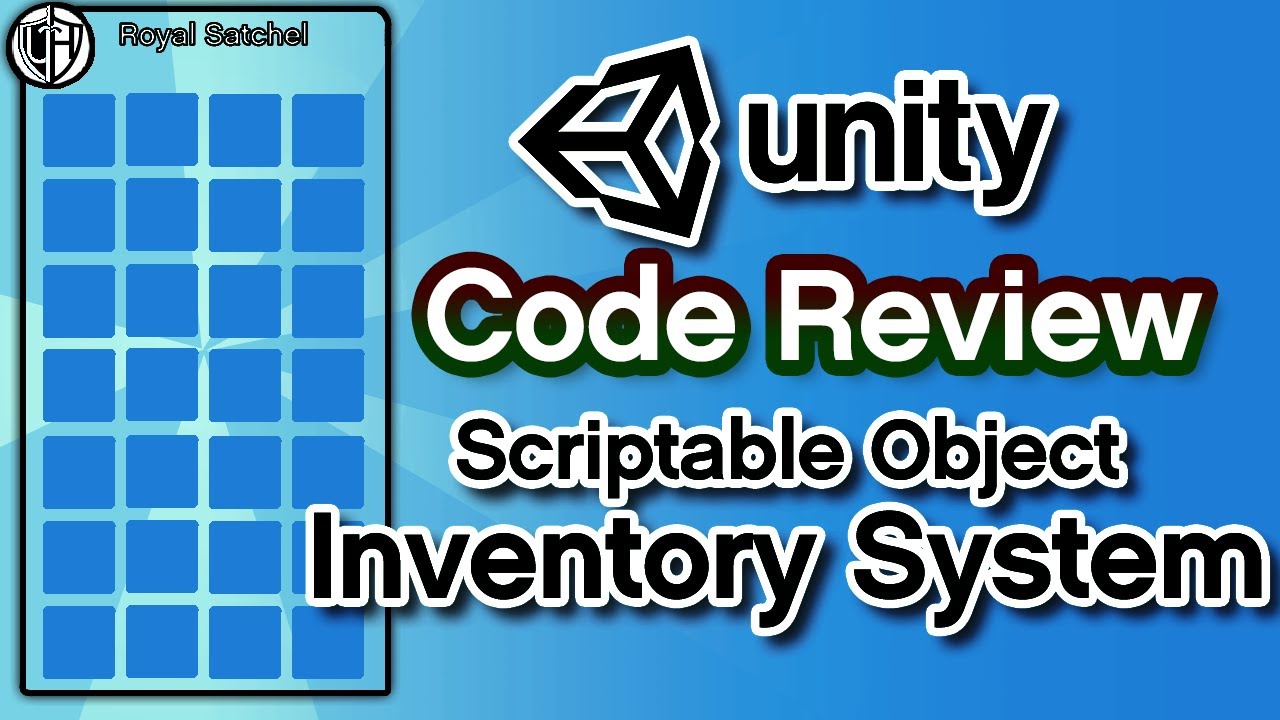 Unity3D  Code Review | Scriptable Object Inventory System | Part 7