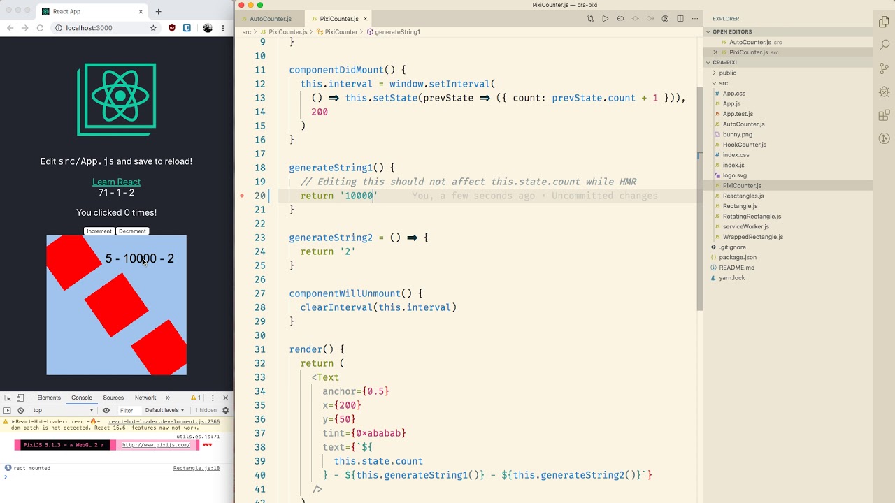 React+PIXI+HMR problem #2