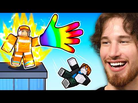Becoming the BIGGEST TROLL in Roblox Slap Tower!