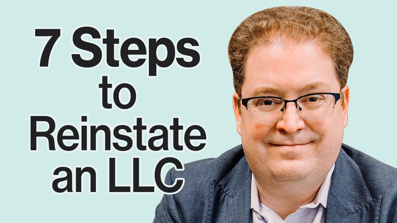 Reinstating a Dissolved LLC