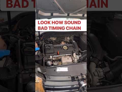 Vw Bad timing sound. #carrepair #garage #automobile #timing