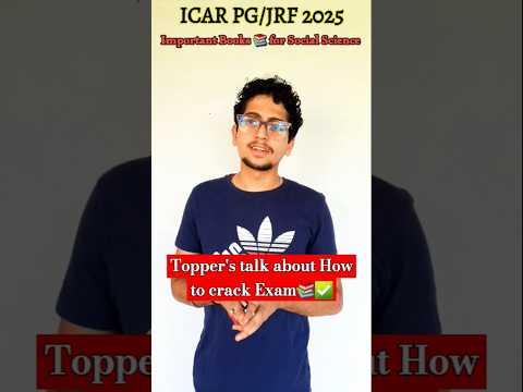 ICAR AIEEA PG 2025 Books and Preparation Tips by Topper's 🔥