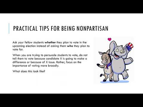 CEEP Mini Training: Being Nonpartisan