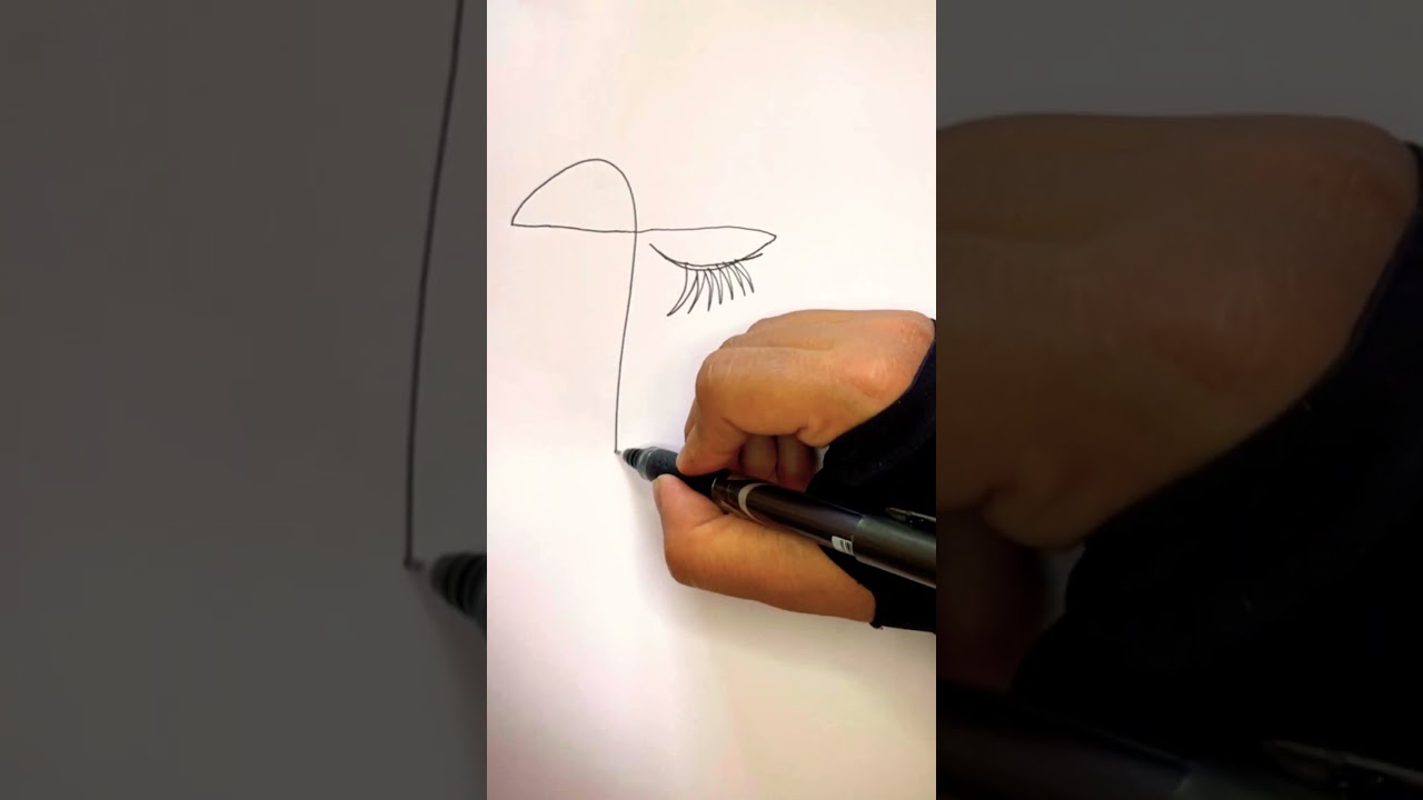 Minimalist art #satisfying #onelinedrawing #minimalist #satisfying #drawing #shortsfeed #shorts