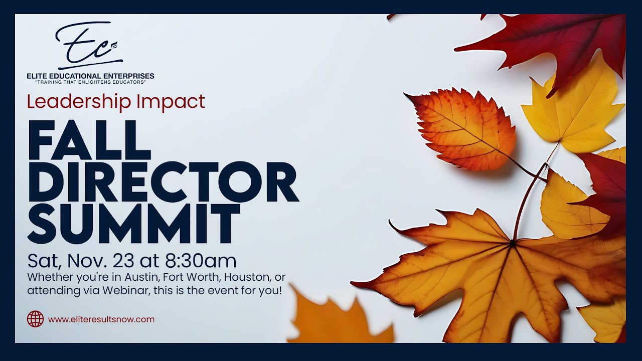 Fall Director Summit