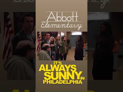 First clip from the 1st ‘ABBOTT ELEMENTARY’ & ‘IT’S ALWAYS SUNNY IN PHILADELPHIA’ crossover episode