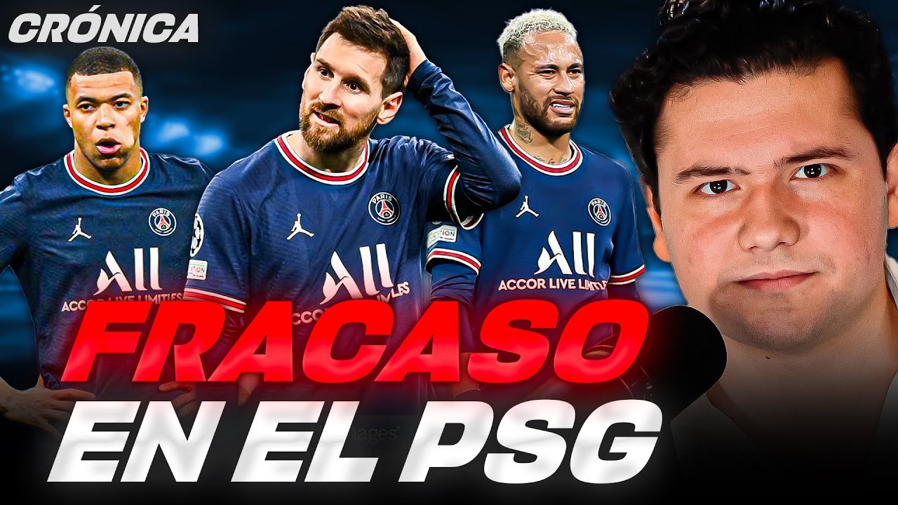 PSG FAILURE: MESSI, NEYMAR AND MBAPPÉ // CHAMPIONS LEAGUE AND BOOING (2021-2023)