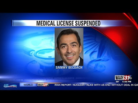 Drugs, sex, death at center of Alabama doctor's license suspension