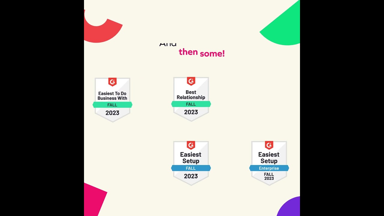 34 Badges for Storyly in the G2 2023 Fall Report!