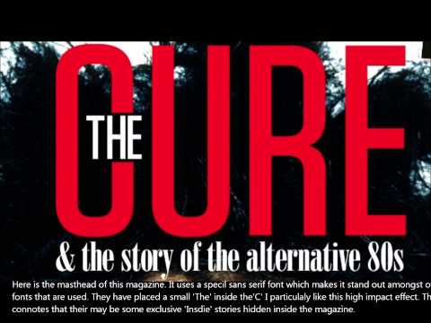 Analysis of ‘The Cure’ magazine (AO4 +1) | dominiquewilliamsonmediablog