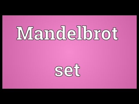 Mandelbrot set Meaning
