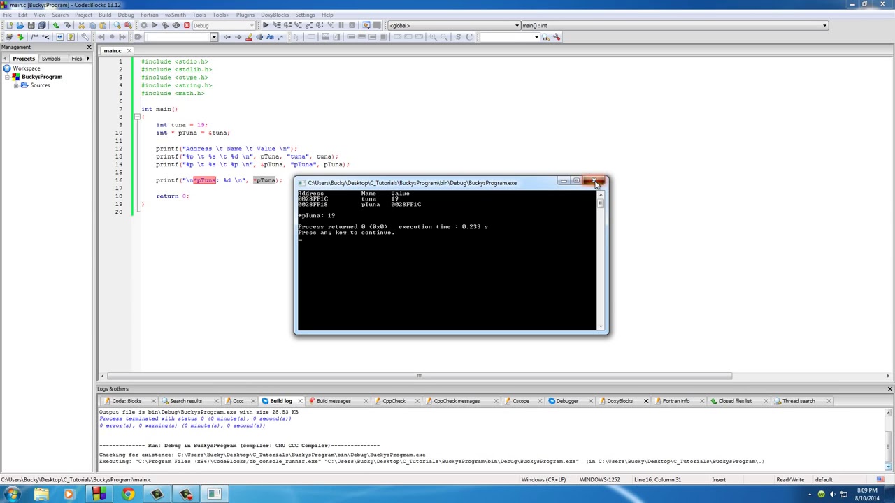 C Programming Tutorial   43   Dereference Pointervia torchbrowser com