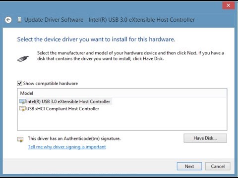 how to install usb 3.0 driver windows 7