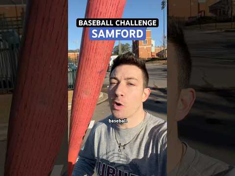 Baseball Challenge: SAMFORD #samford #bulldogs #collegebaseball #run #bases #d1 #baseball