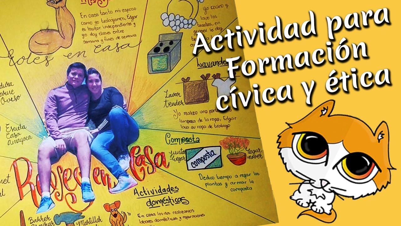 ROLES EN CASA. ACTIVIDAD DE FORMACIÓN CÍVICA Y ÉTICA