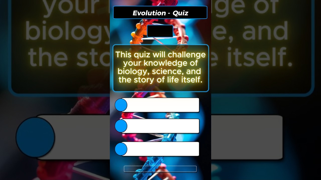 Evolution - Quiz