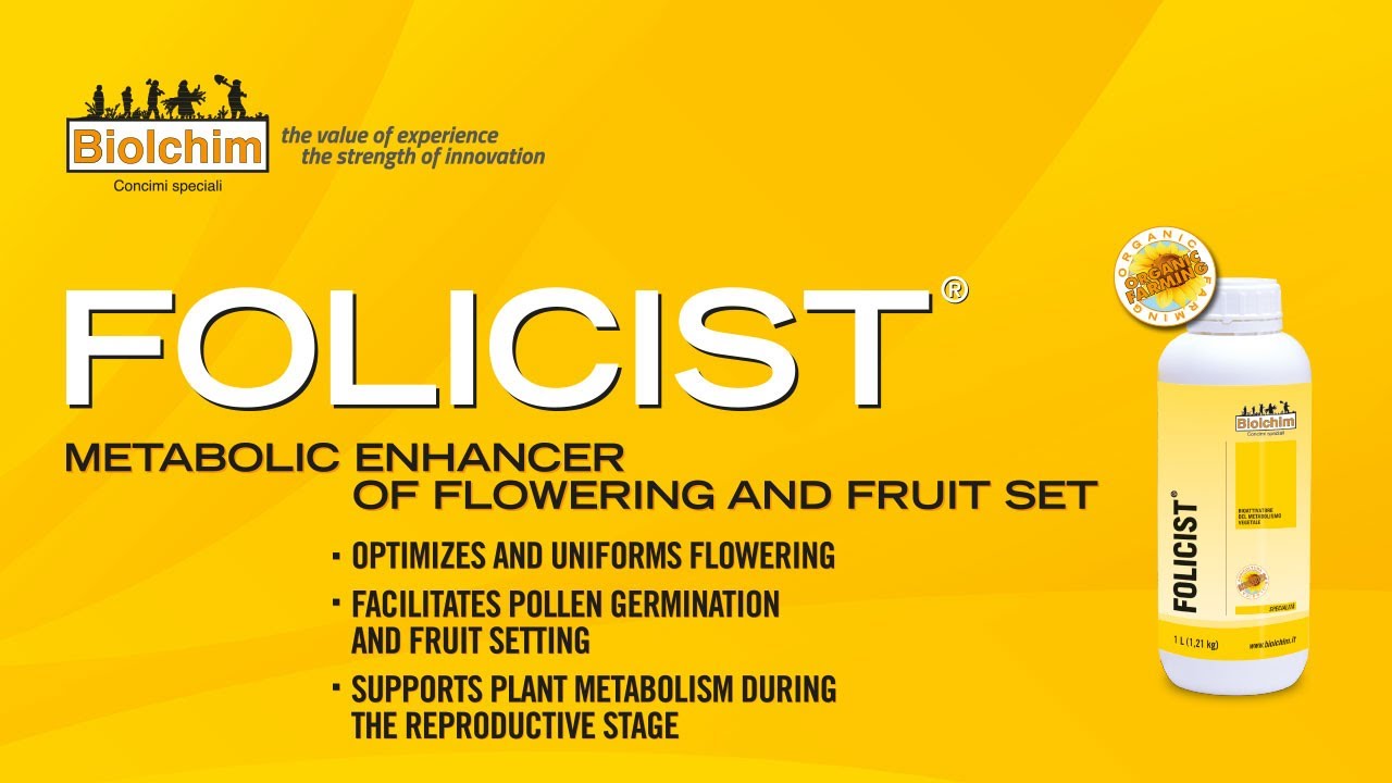 Folicist | Metabolic enhancer of flowering and fruit set