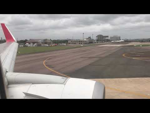 Decolagem Boeing 767-316ER (PT-MOF) Latam Airlines - SBPA