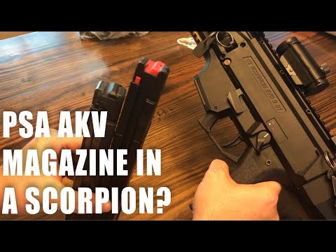PSA AKV 35rd MAGAZINE FITMENT IN MY CZ SCORPION EVO