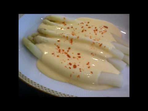 Asperges mousseline sauce