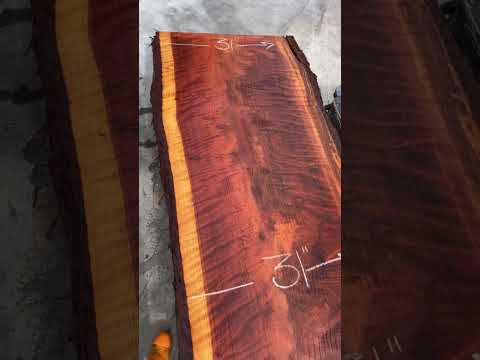 #161 Redwood #thelumberbaron #realgoodwood #woodworking #wood #lumber #liveedge #table #redwood #fsc