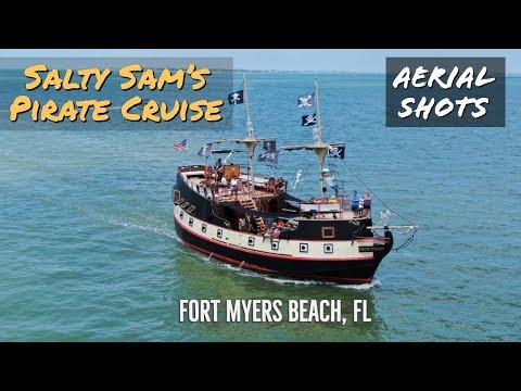 Pirate Ship Spotted off north end of Ft. Myers Beach!