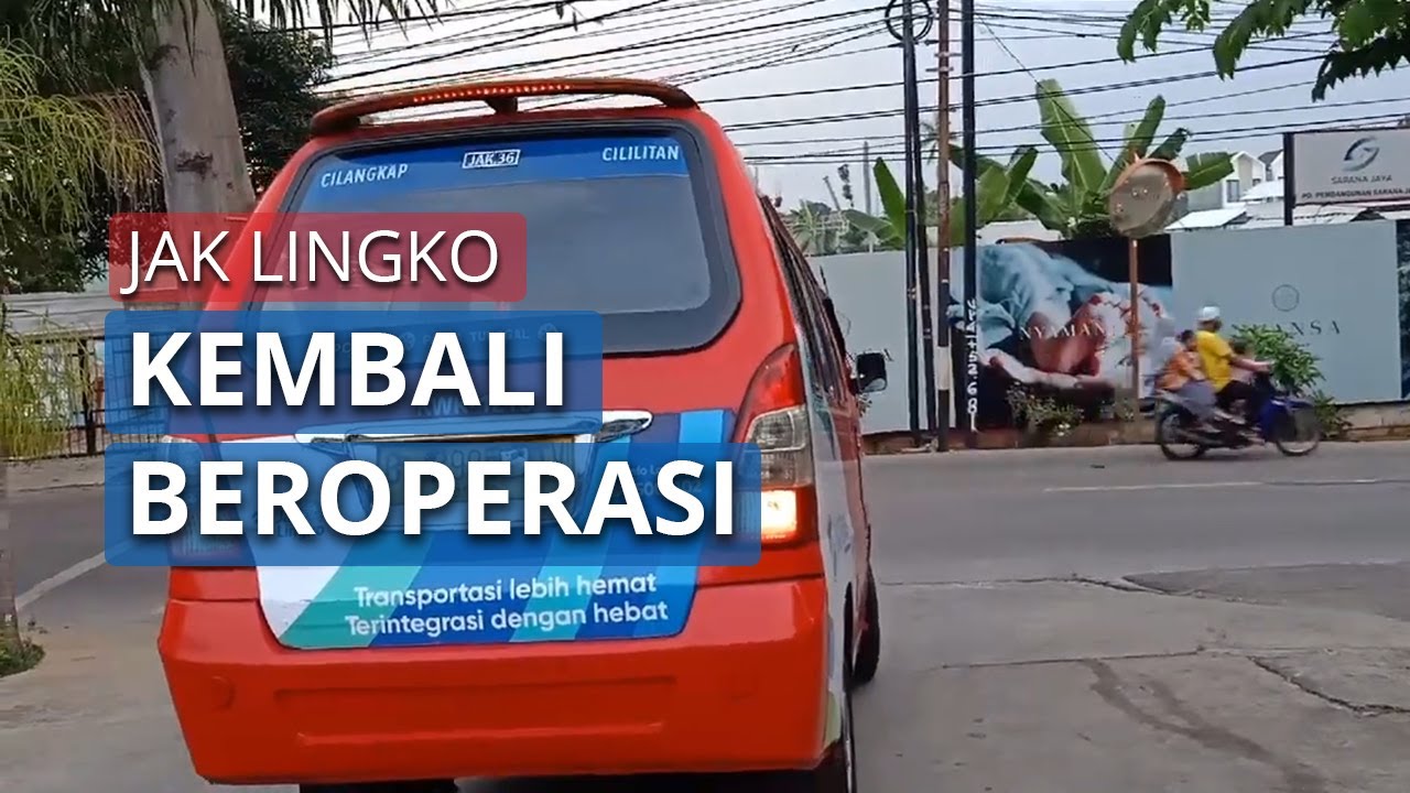 Layanan Transportasi Mikrotrans Jak Lingko Beroperasi Kembali, Sopir ...