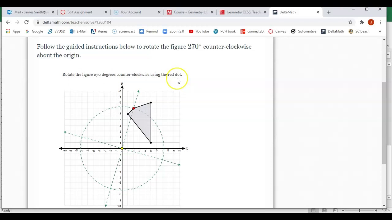 Geo deltamath rotations