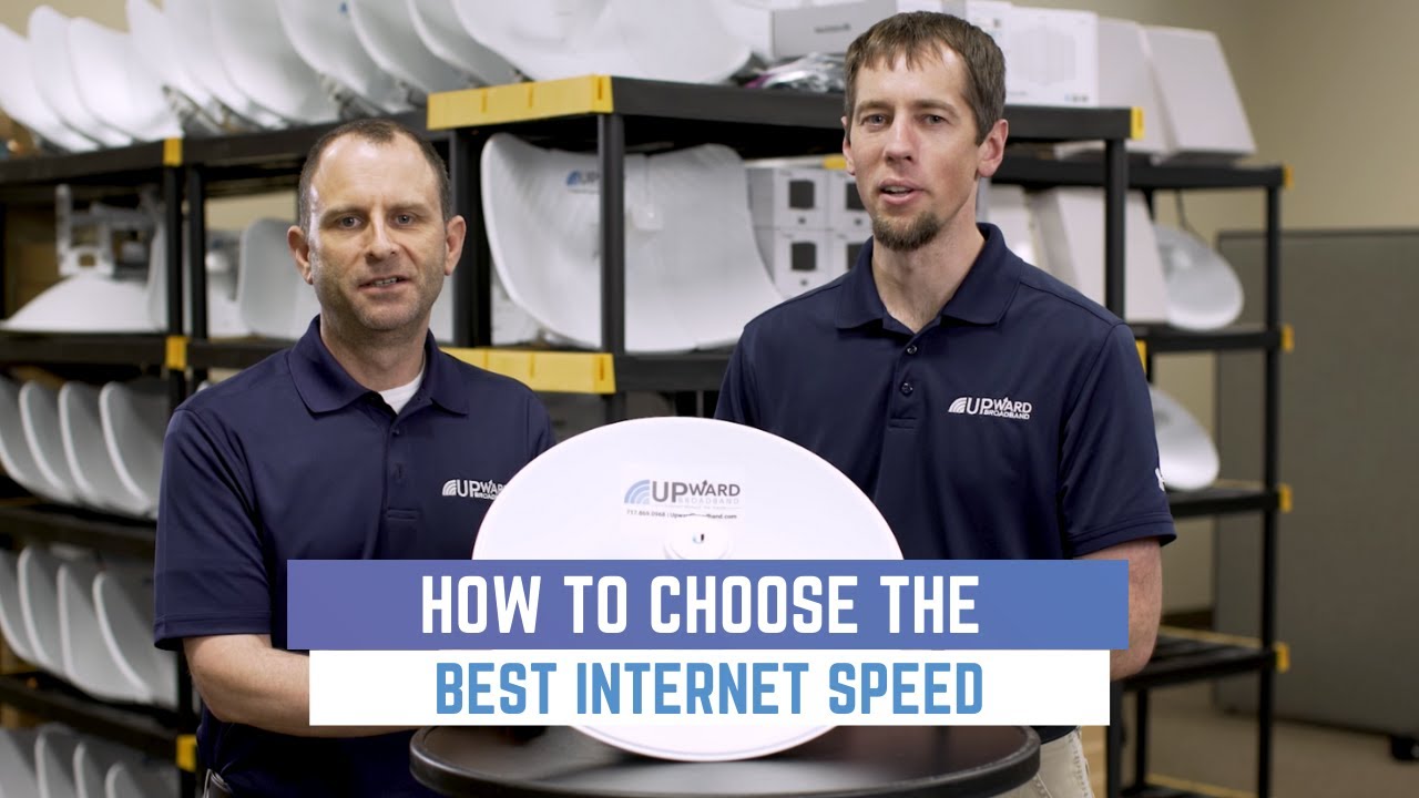 How To Choose The Right Internet Speed