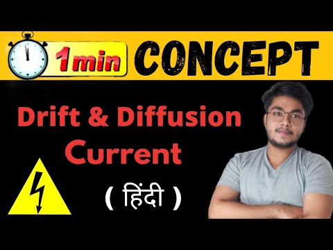 What is Drift and Diffusion Current