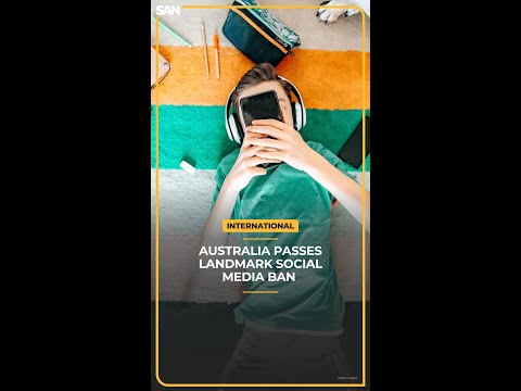 #Australia passes #landmark social media #ban for kids under 16