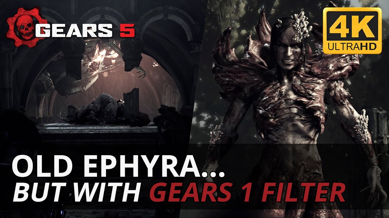 Gears 5 - Old Ephyra... But with Gears 1 Filter! (New Game+ Mutator - 4K)