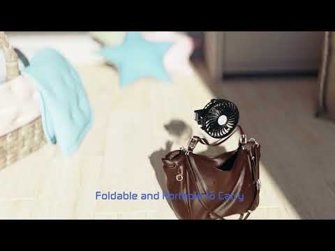VersionTECH Hand Held Fan,Portable Handheld USB Rechargeabl best portable fan,portable fan review,