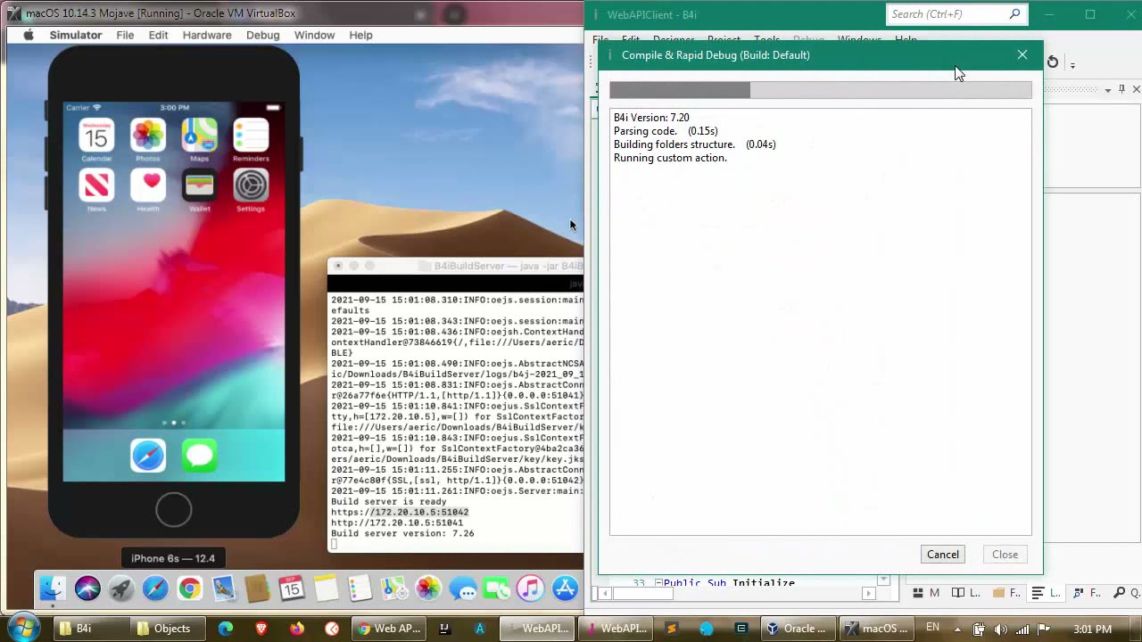 [B4X] (B4i) iOS Web API Client App