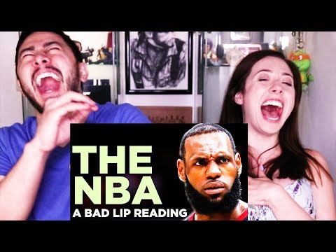 "THE NBA" - A BAD LIP READING | Reaction!