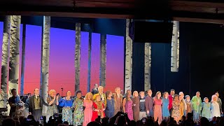 Into The Woods Broadway - St. James Theatre NYC - Closing Night Final Performance Bows - 1/8/23