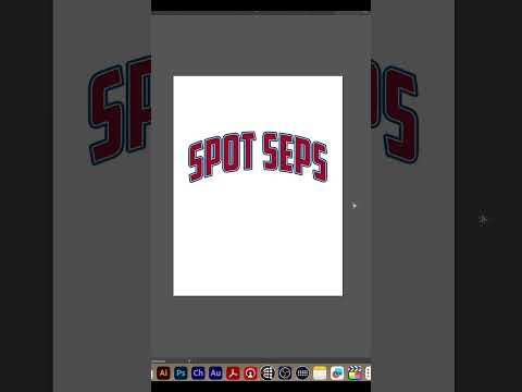 Process versus Spot Colors #illustratortips #illustratortutorial #screenprintermike