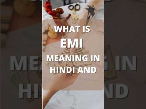 What Is EMI In Banking In Hindi | What Is EMI Full Form | EMI Ka Arth Kya Hota Hai | gktor #shorts