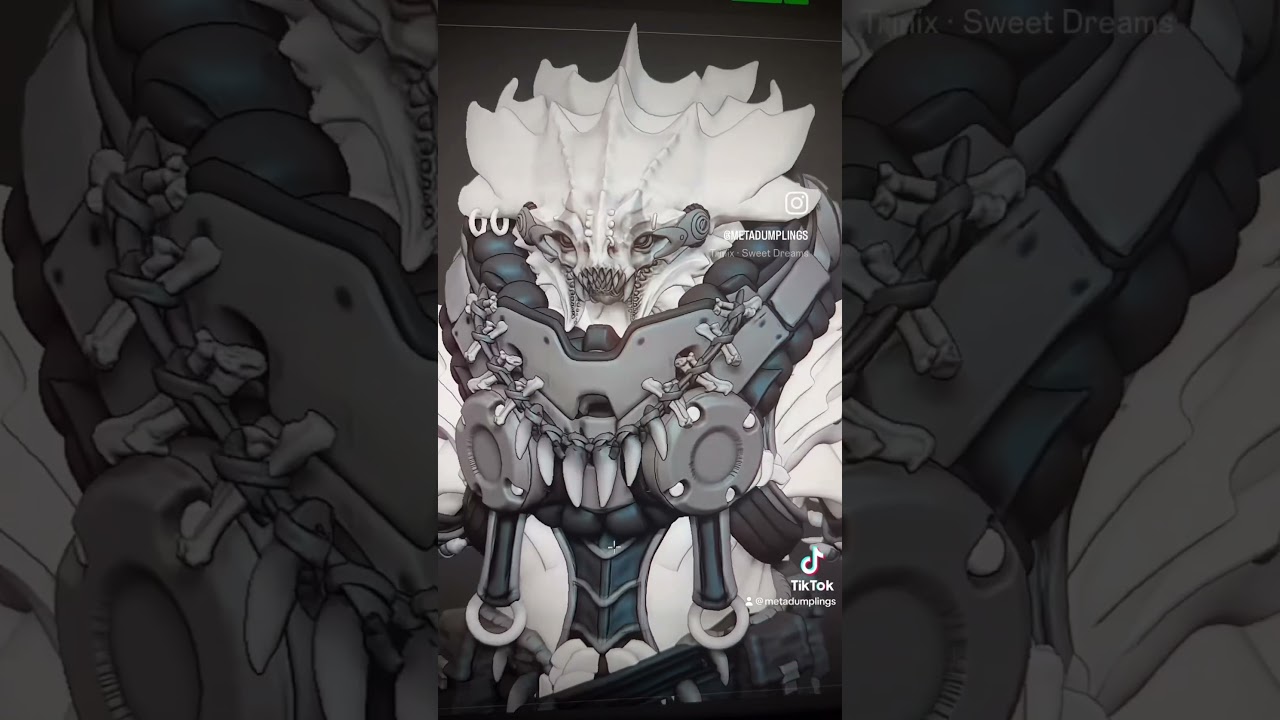 Magnus - Concept Art, Design#b3d #blender3d #3dart #zbrush #zbrushsculpt #creature #creatureart